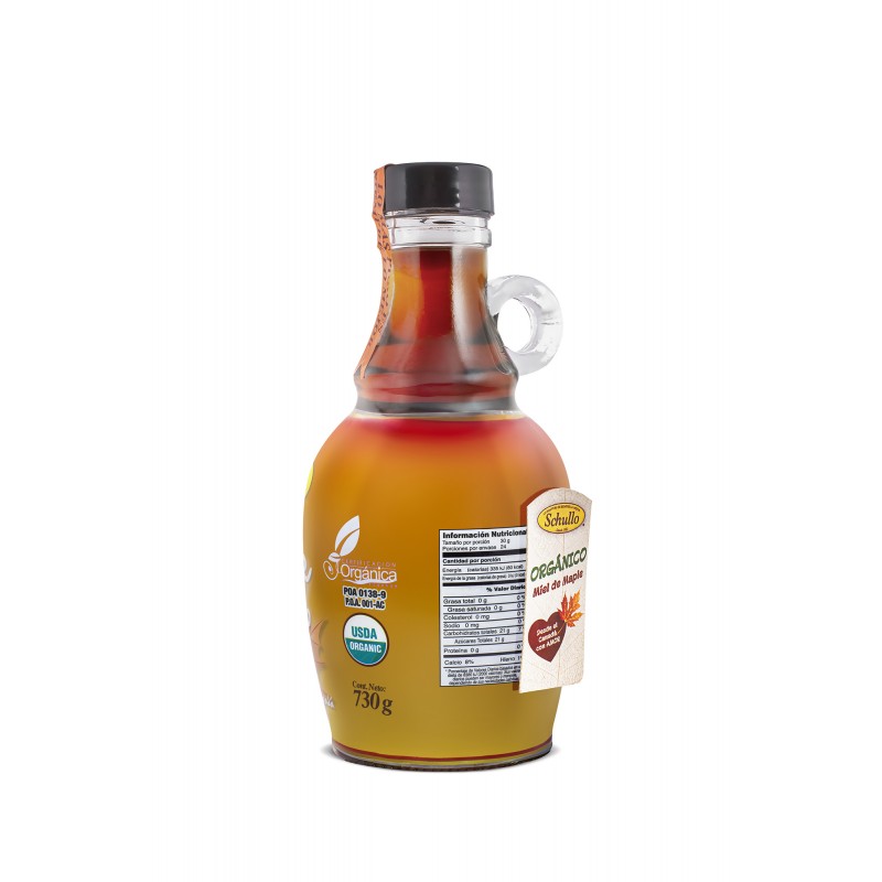 MIEL MAPLE ORGÁNICO OSCURO 730 g